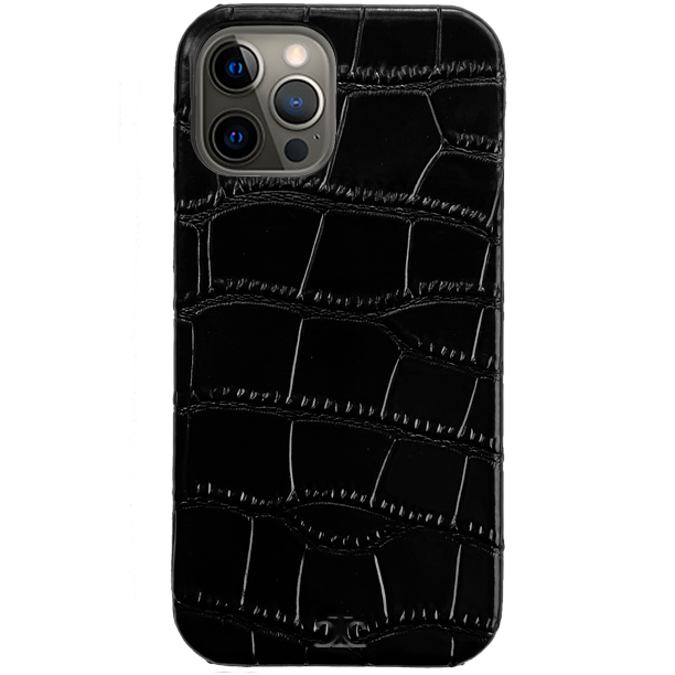 Personalized Leather iPhone 12 Pro Case | Add your name or initials ...