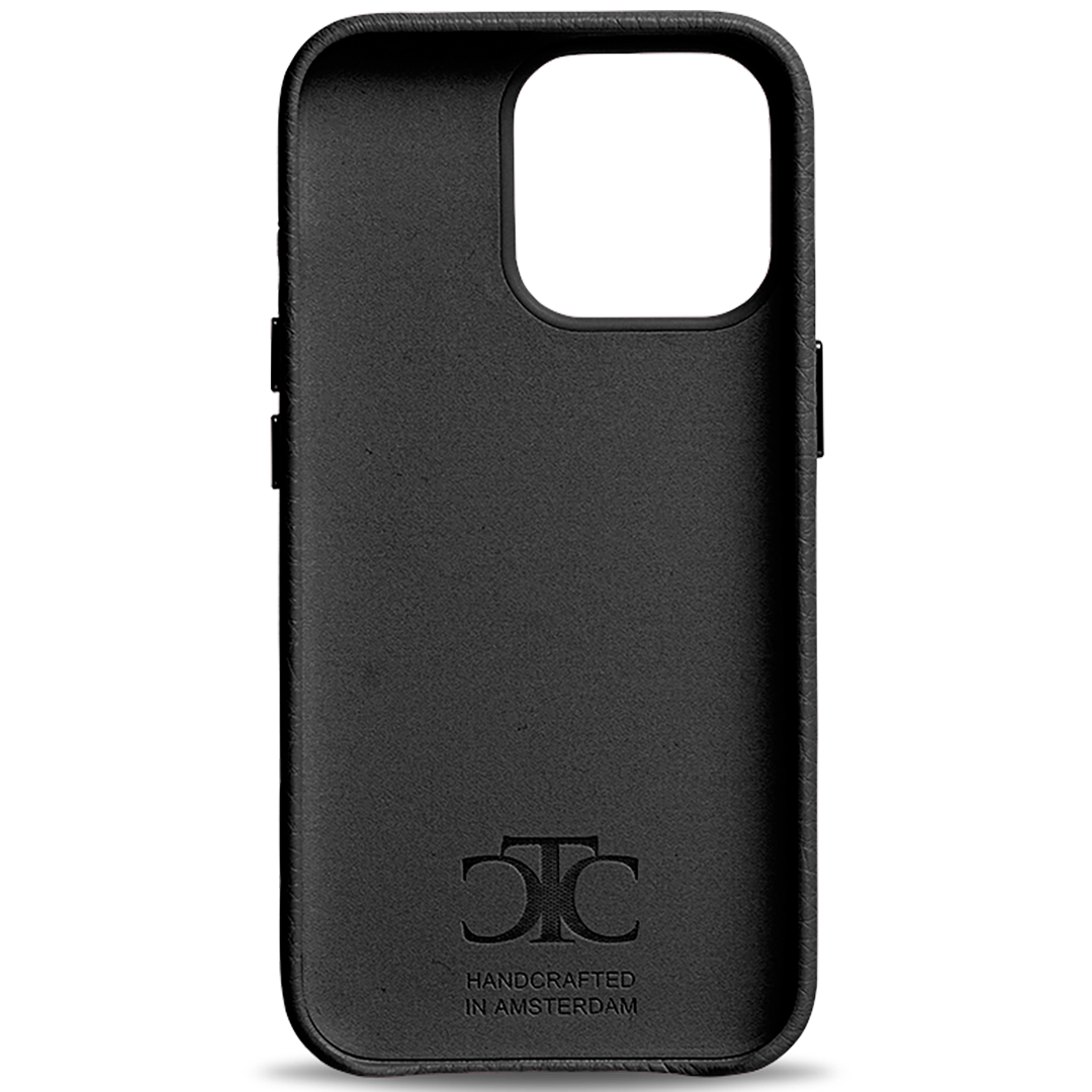 Personalized Leather iPhone 14 Pro Max Case | Add your name or initials ...